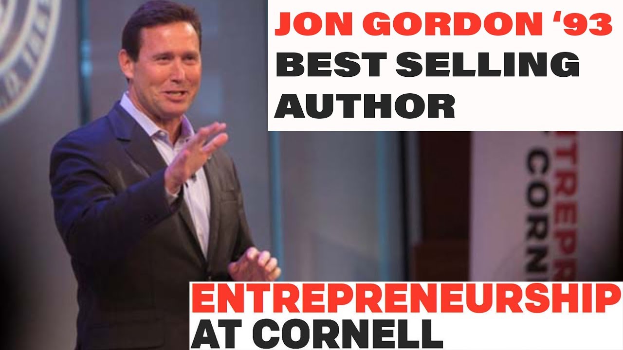 Jon Gordon '93 - Best Selling Author - YouTube