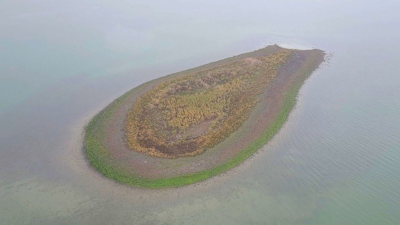 Island of Dajjal, The sea of Galilee record low, Tear shaped island ...