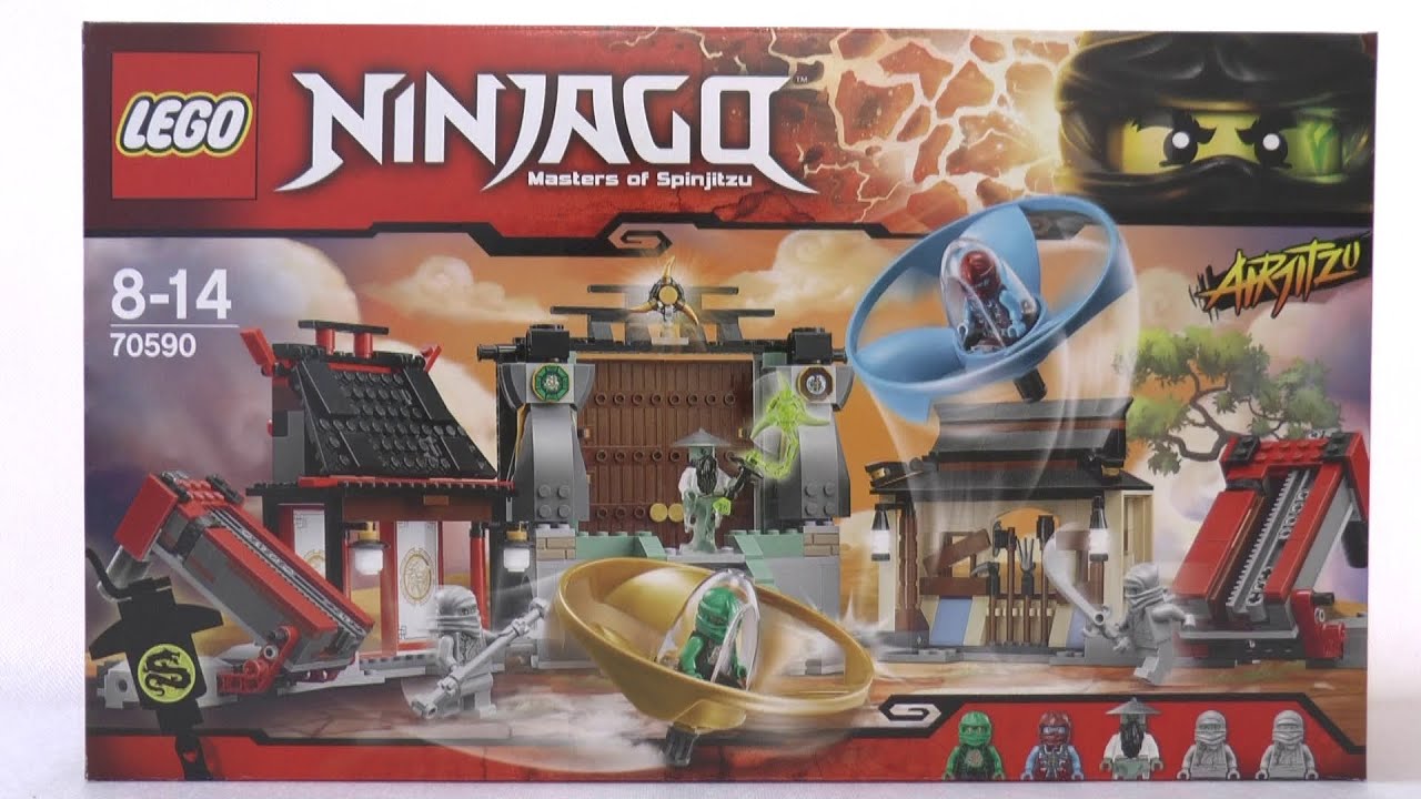 LEGO Ninjago 70590 Plac bitewny airjitzu - YouTube
