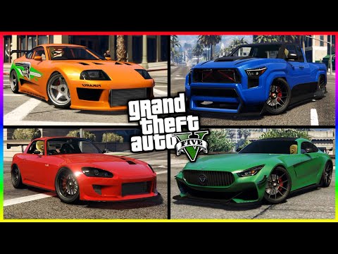 COCHES GTA 5 vs COCHES de la VIDA REAL | TOP 10 COCHES MÁS REALISTAS de GTA 5