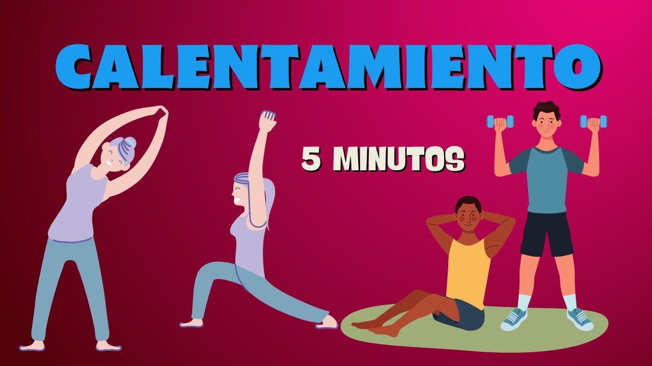 PREPARA tu CUERPO/rutina de CALENTAMIENTO/ 5 minutos - YouTube