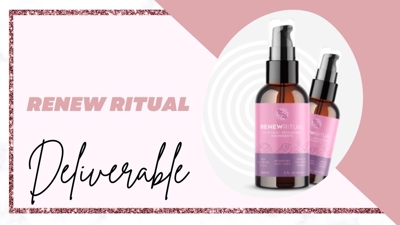 SKIN CARE RENEW RITUAL - YouTube