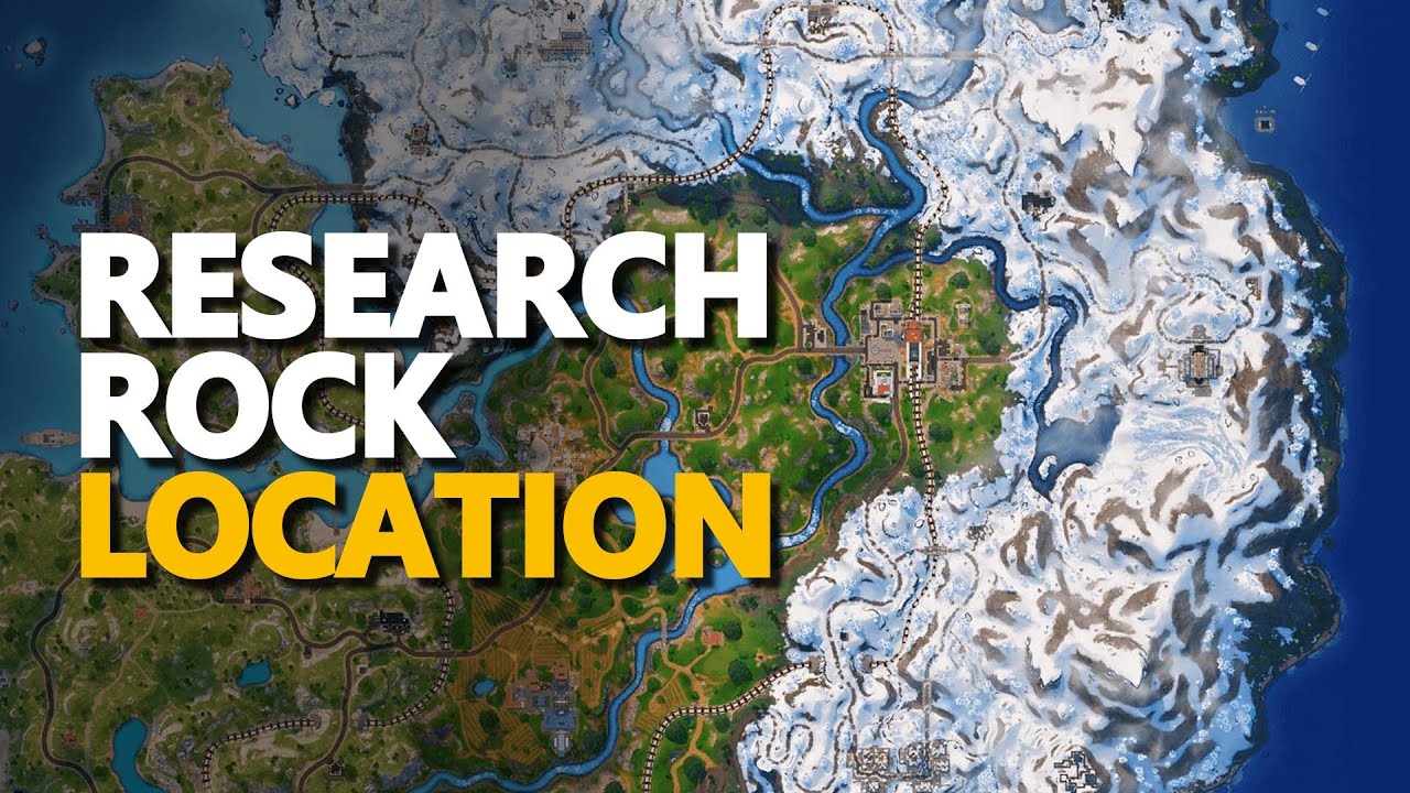 Research Rock Fortnite Location - YouTube