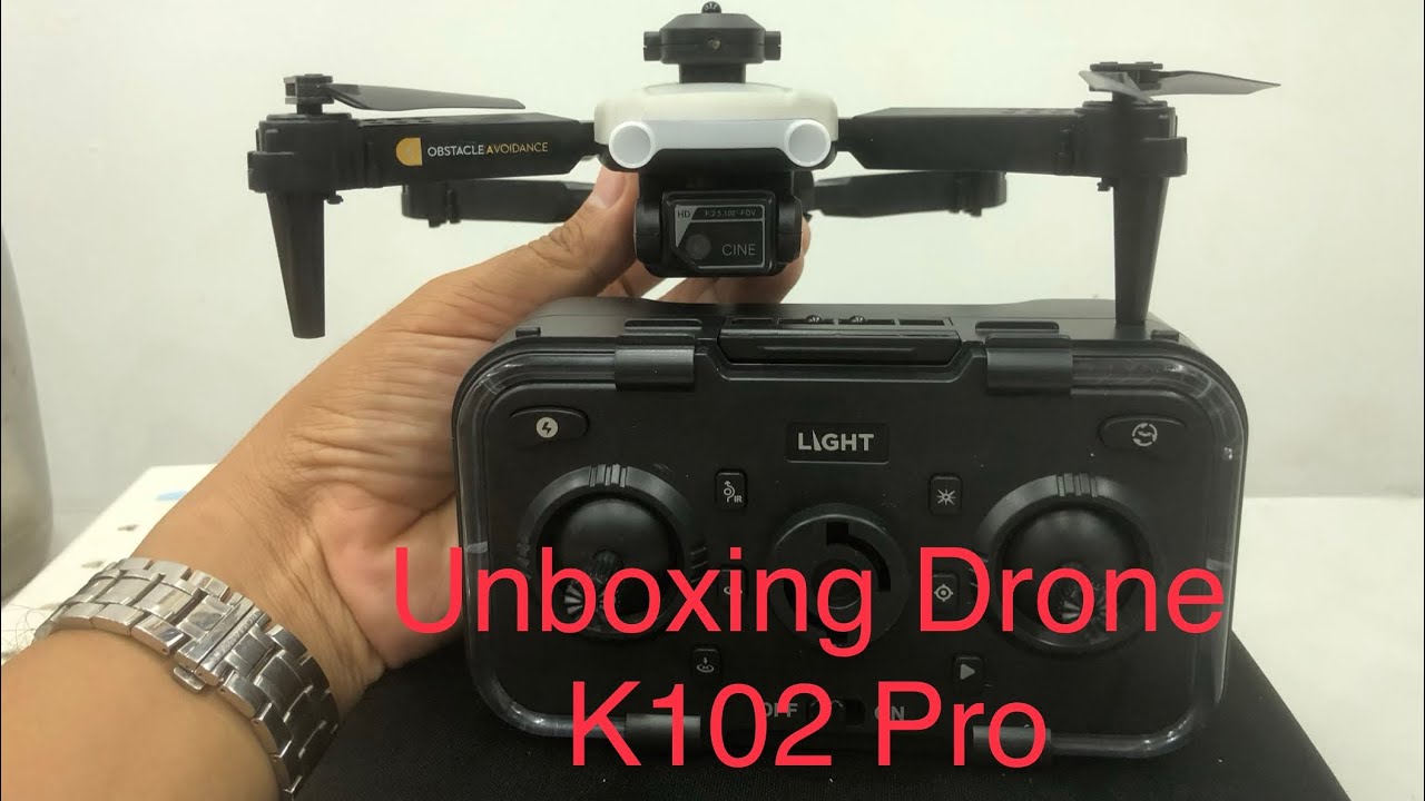 Unboxing Drone K102 Pro - YouTube