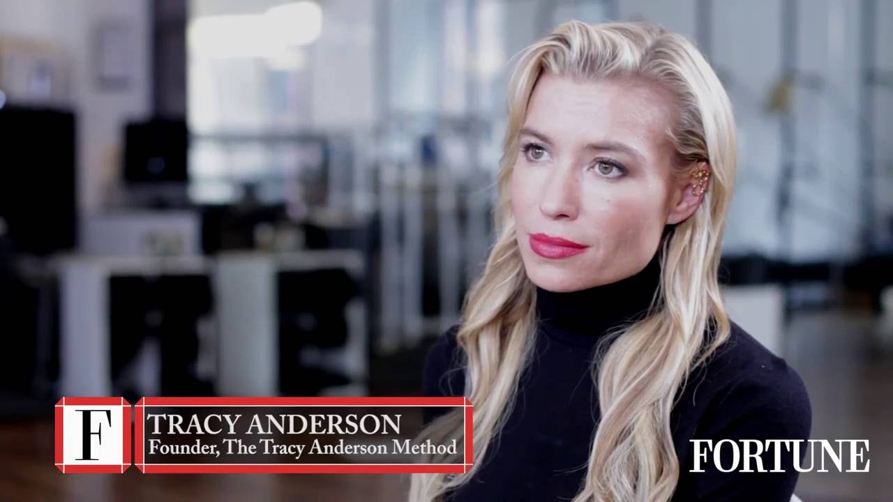 Tracy Anderson on PowerwomenTV on Fortune.com "How I Created The Tracy ...
