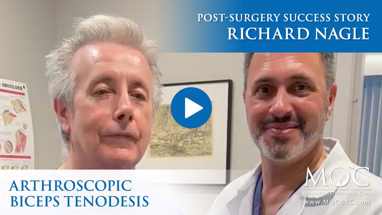 Post-Surgery Success Story: Richard Nagle after his extensive shoulder ...