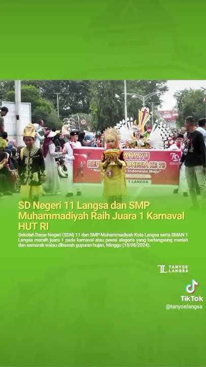 SD 11 LANGSA DAN SMP MUHAMMADDIAH LANGSA YG JUARA 1 - YouTube