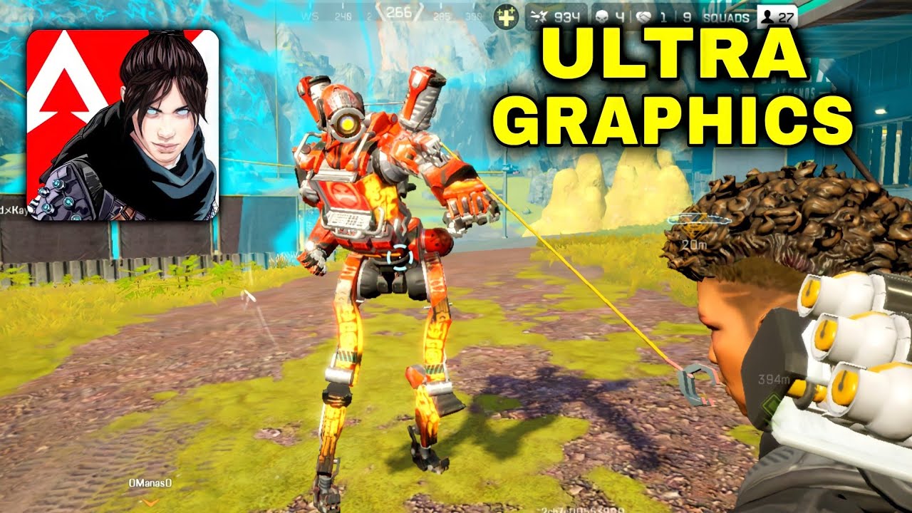 APEX LEGENDS MOBILE ULTRA GRAPHICS NEW UPDATE GAMEPLAY - YouTube