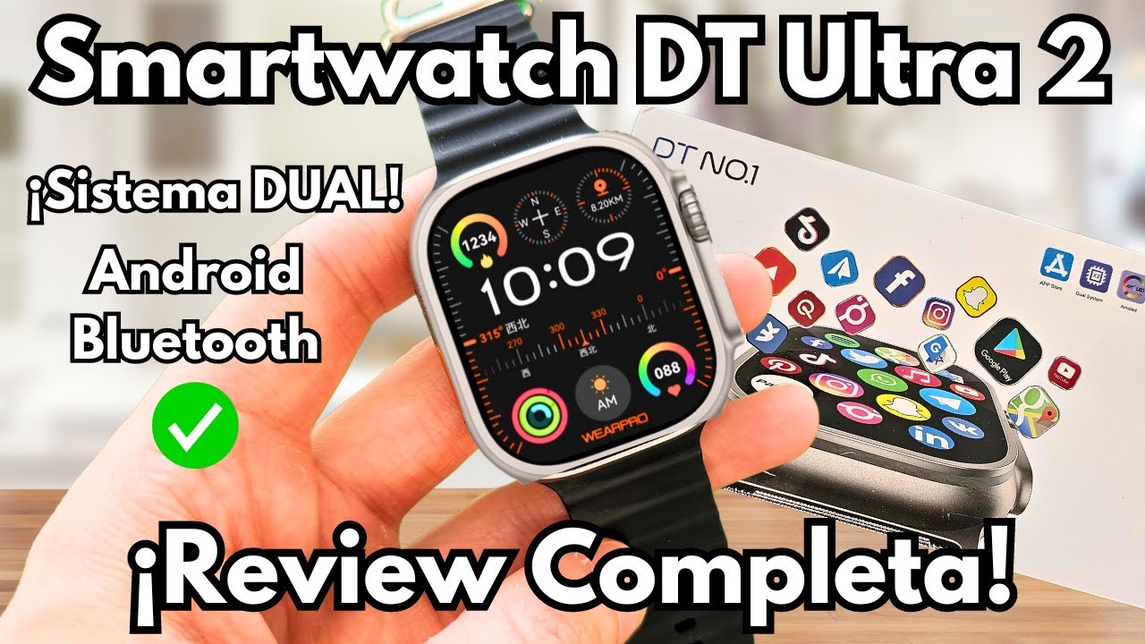 DT Ultra 2 🚀 ¡Smartwatch con Conexión DUAL! Android y Bluetooth ¿Vale ...