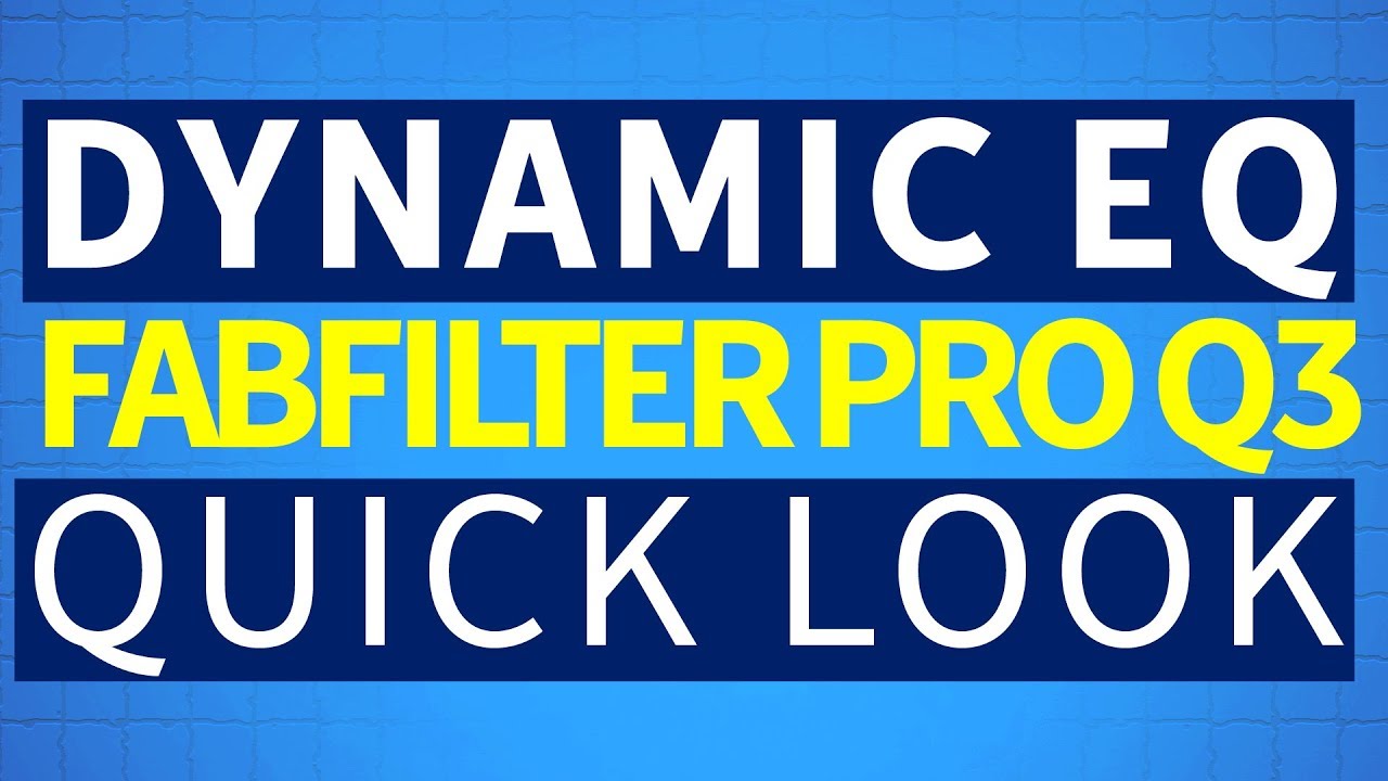 Fabfilter Pro-Q 3 Eq | Dynamic EQ for Trance Production - YouTube