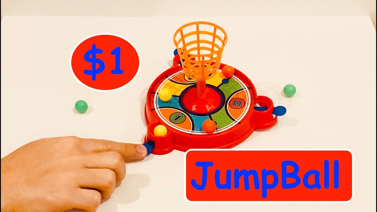 $1 Jump Ball Toy Unboxing and Play for kids - YouTube