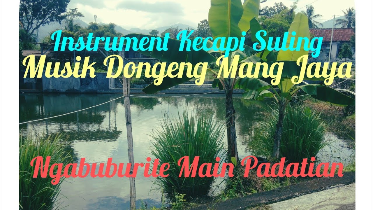 Senandung Instrument Kecapi Suling Sunda Mengiringi Ngabuburit Lihat ...