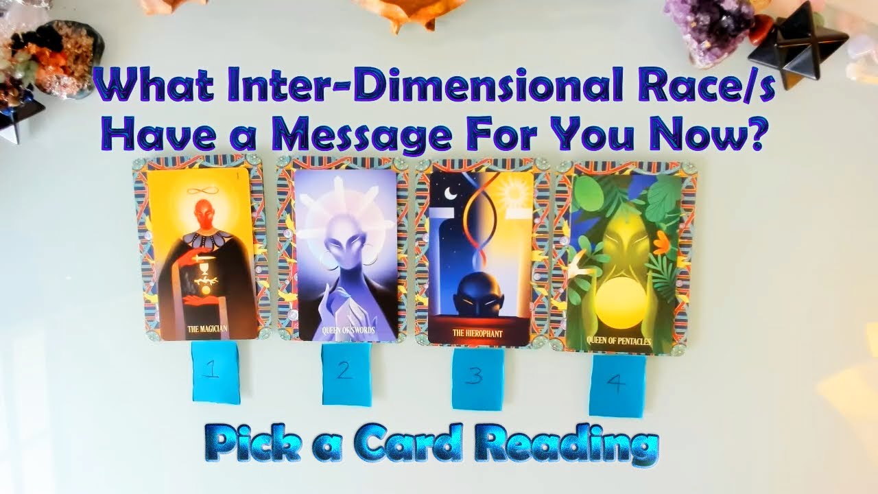 PICK A CARD. URGENT MESSAGES FROM OTHER DIMENSIONS FOR YOU NOW. (Quick Check In Reading) - YouTube
