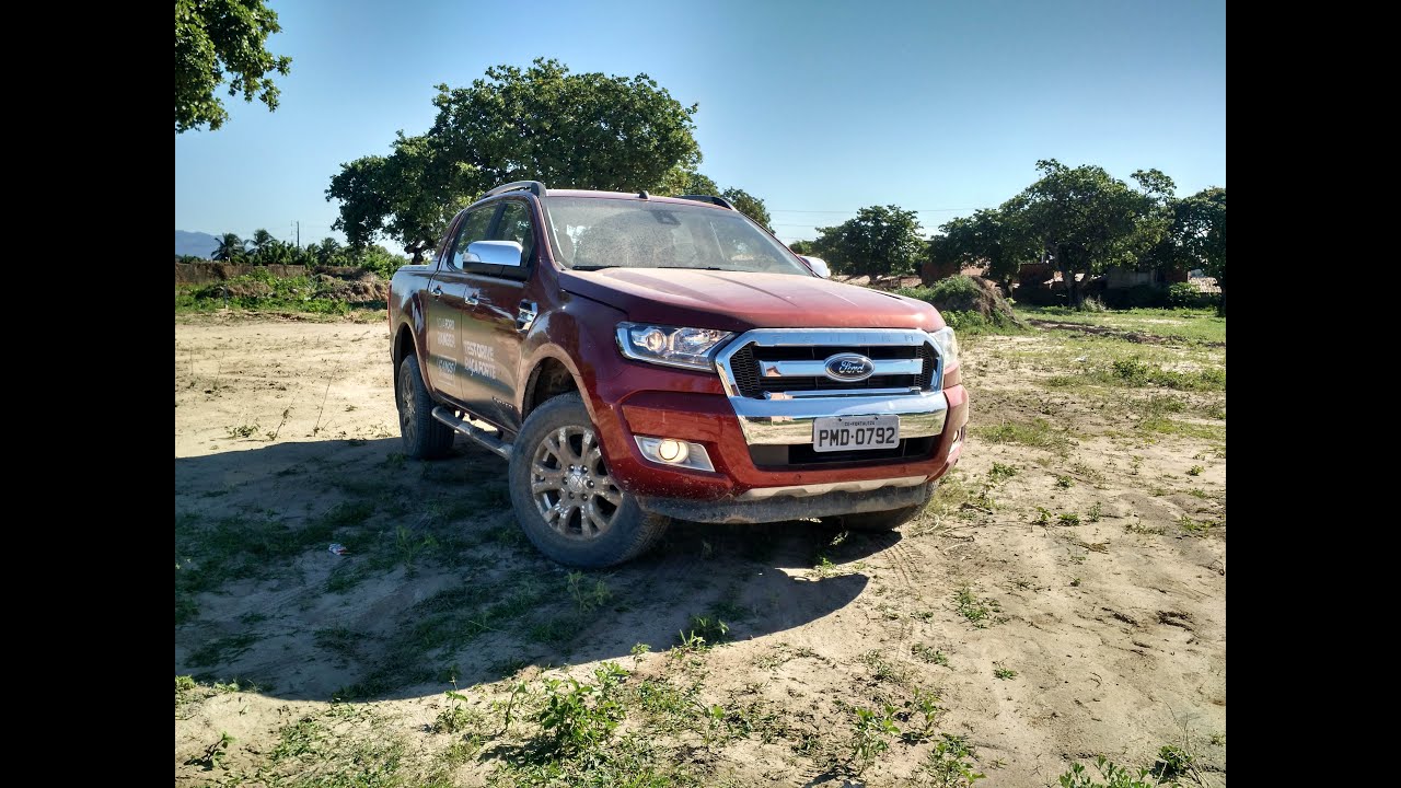 Review/Off-Road - Ford Ranger Limited 2017 - YouTube