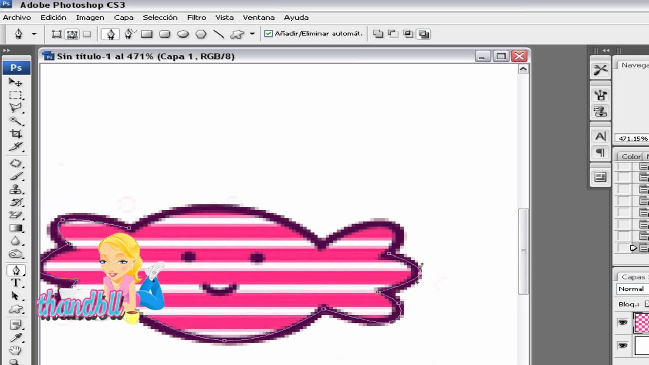 Como crear tus propias formas personalizadas en photoshop ♥ - YouTube