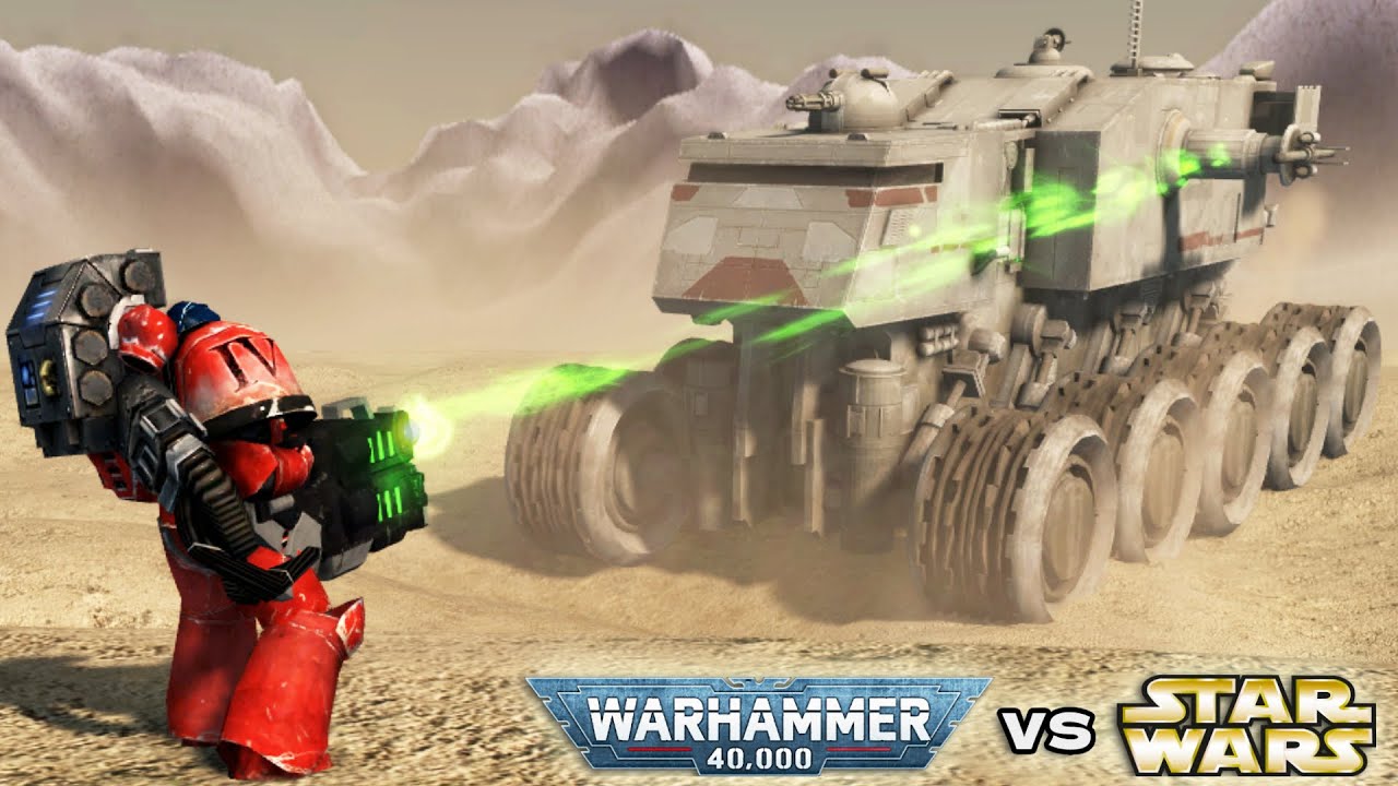 SPACE MARINES vs CLONE TROOPERS - Warhammer 40k vs Star Wars ...