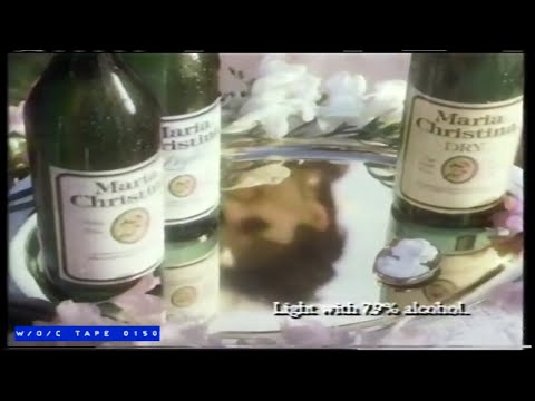 Maria Christina Wine Commercial - 1986