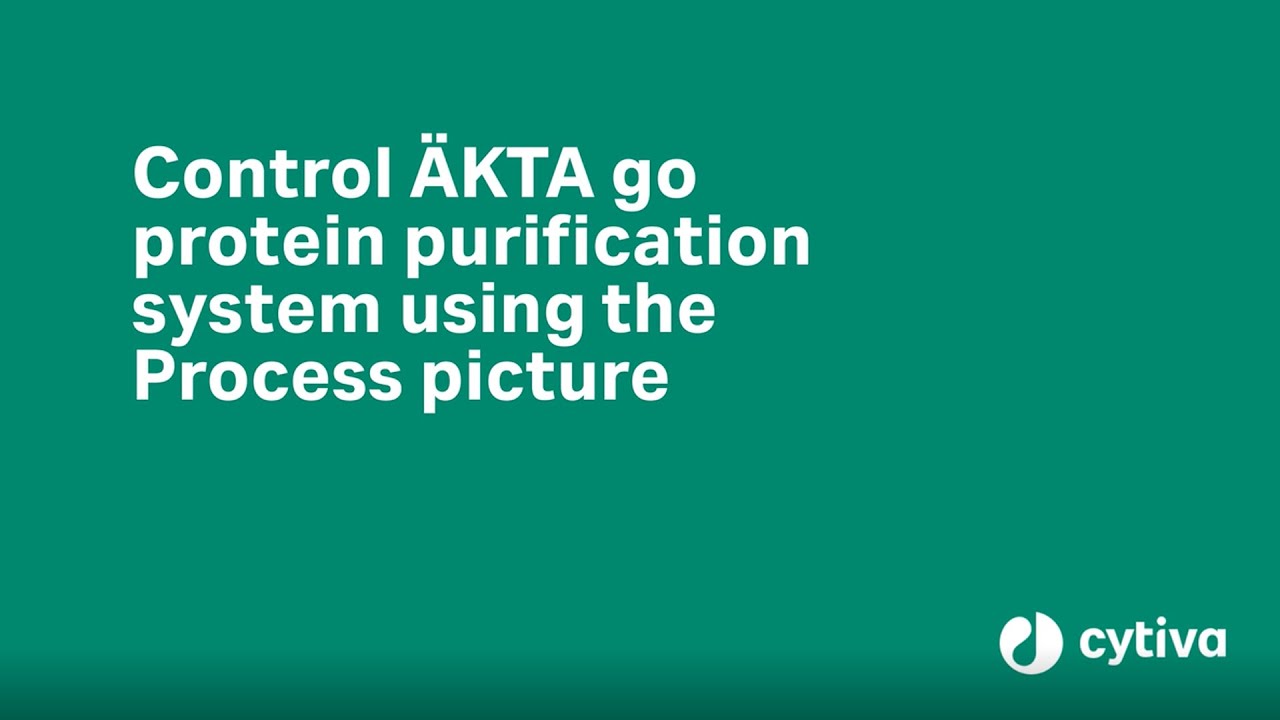 Control ÄKTA™ go protein purification system using the process picture ...