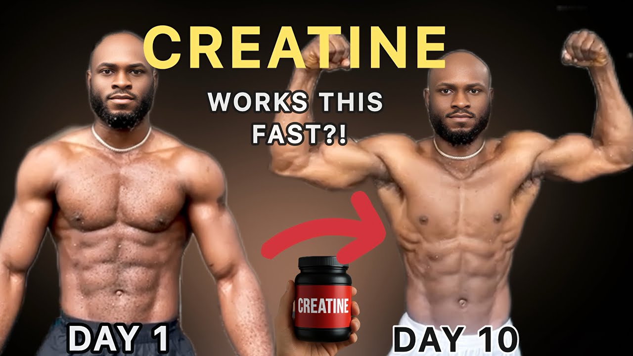 Day 1 - Day 10: Creatine results | Strength gains, calisthenics & Body ...
