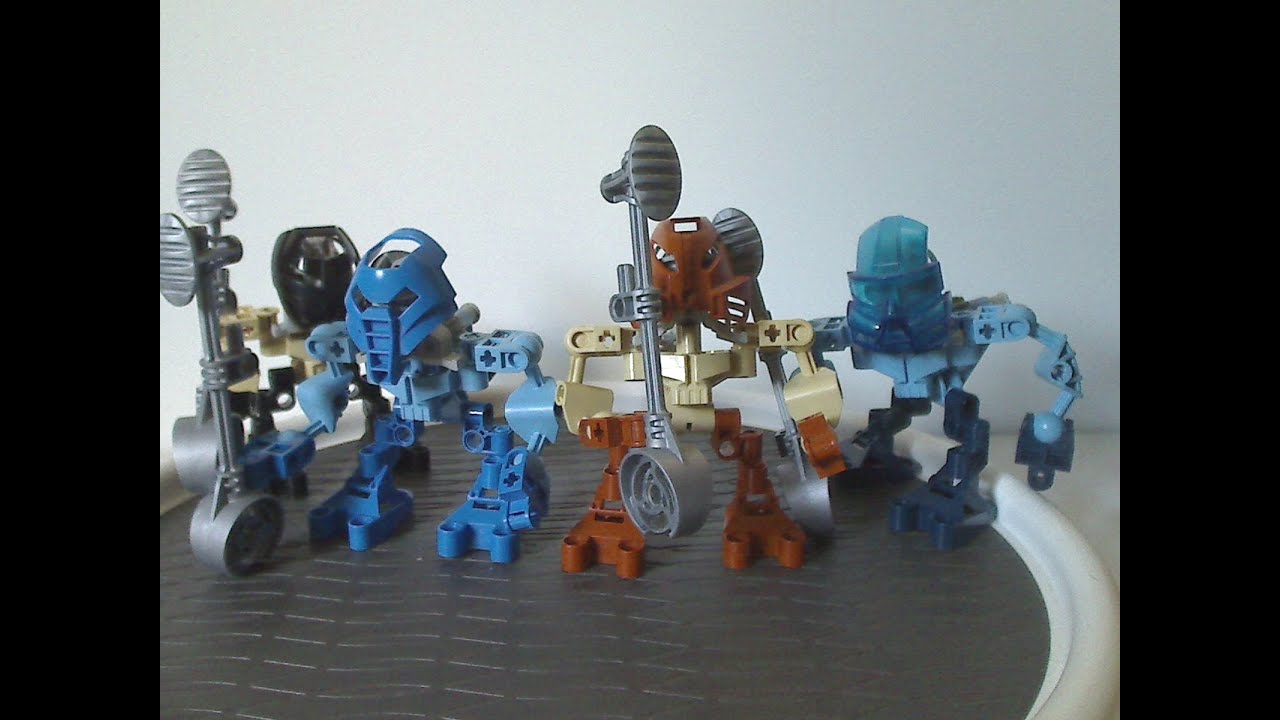 Lego Bionicle Review: Kouli Matoran 2003 - YouTube