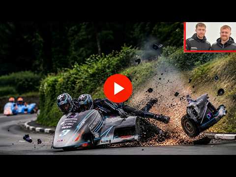 Crowe Brothers Massive Crash at Isle of Man TT 2026 | Ryan & Callum Crowe Huge Crash
