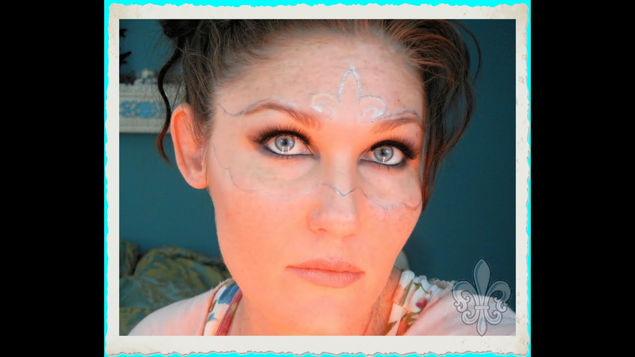Get Ready With Me- Rough draft Makeup Masquerade Mask for 'Shoot - YouTube