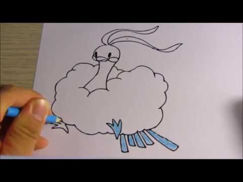 Altaria Coloring - YouTube