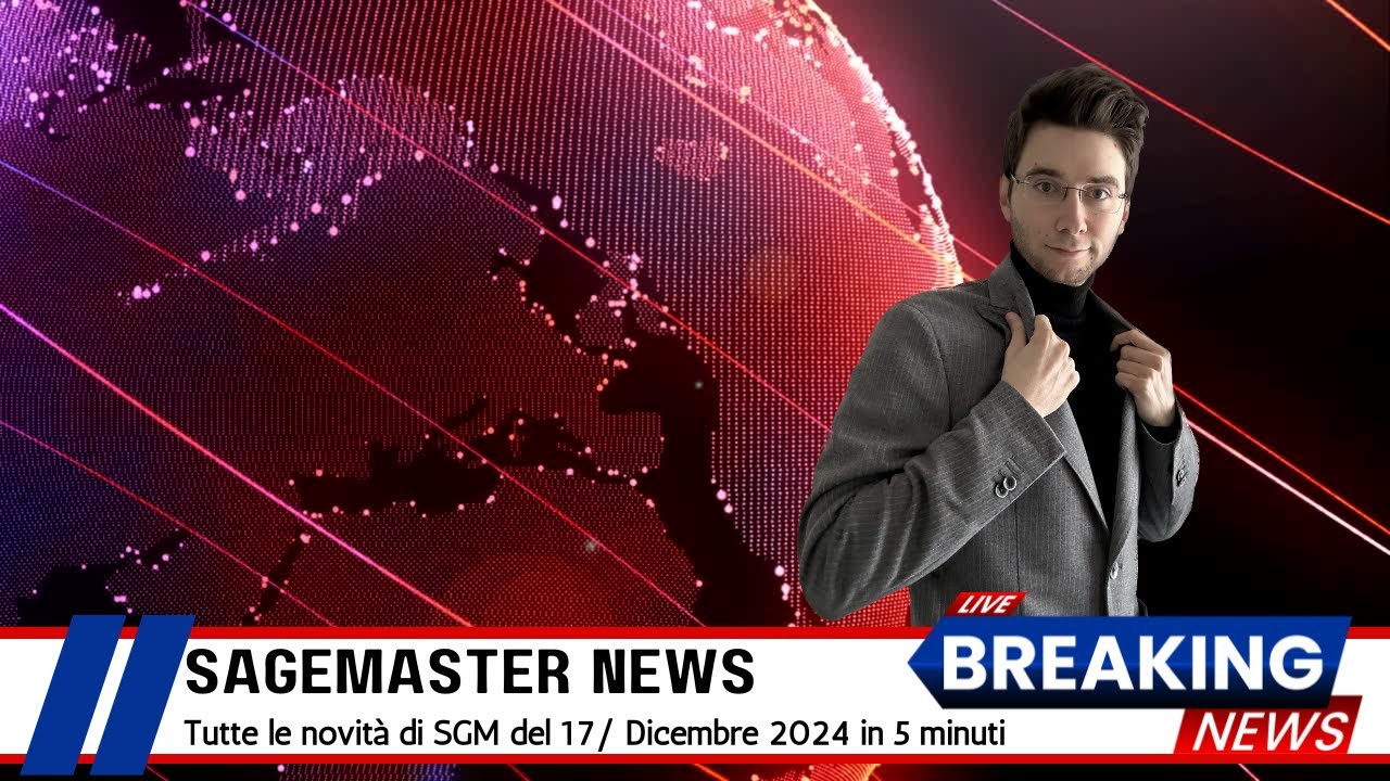 SageMaster News Dicembre 2024 - YouTube