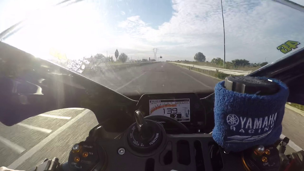 Yamaha r1 2017 launch control - YouTube