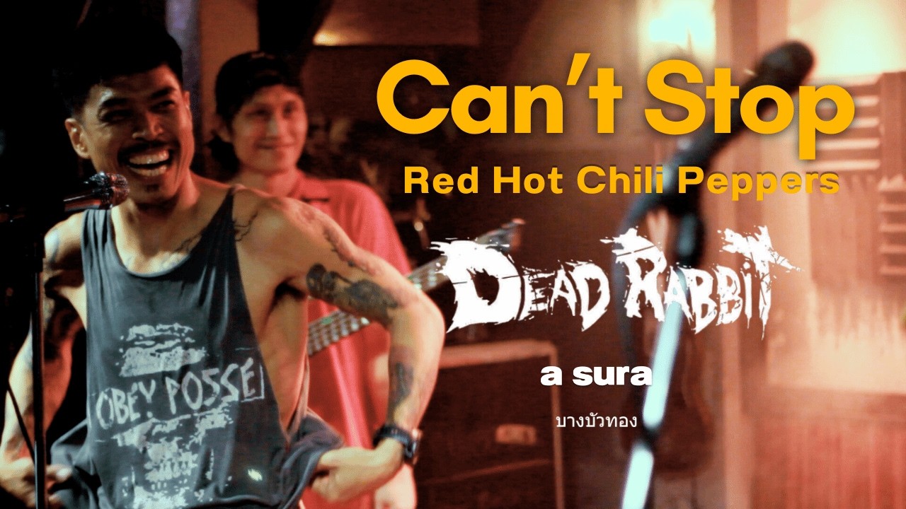 DEAD RABBIT live a sura | Red Hot Chili Peppers - Can't Stop - YouTube