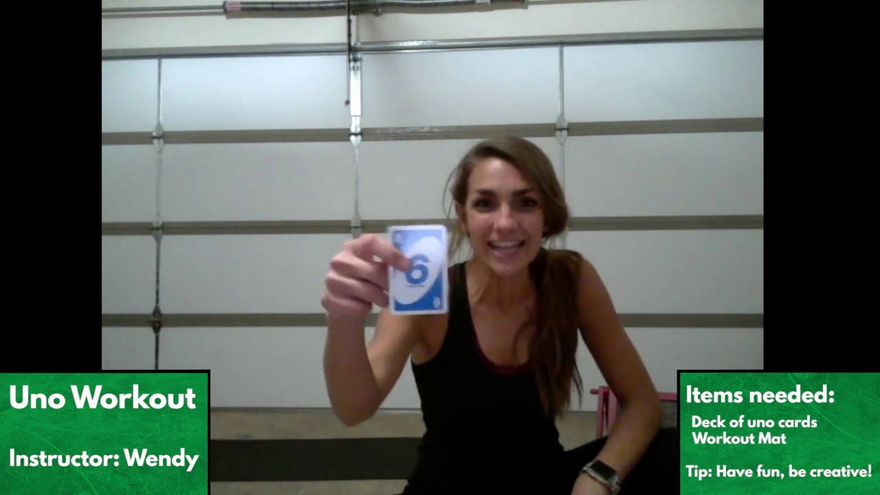 Family Fun: UNO Workout - YouTube