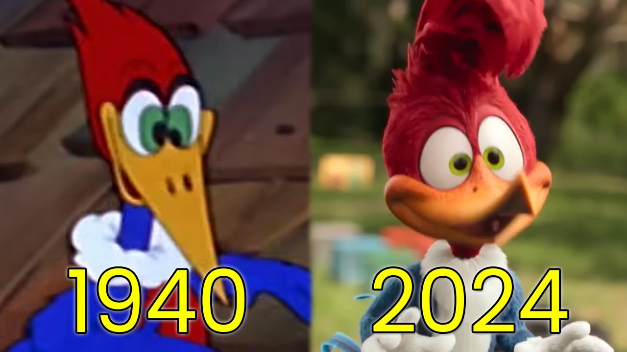 Evolution of Woody Woodpecker in Movies & TV (1940-2024) - YouTube