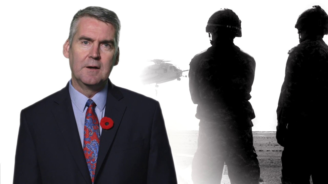 Hon. Stephen McNeil, Premier of Nova Scotia- Remembrance Day 2018 - YouTube