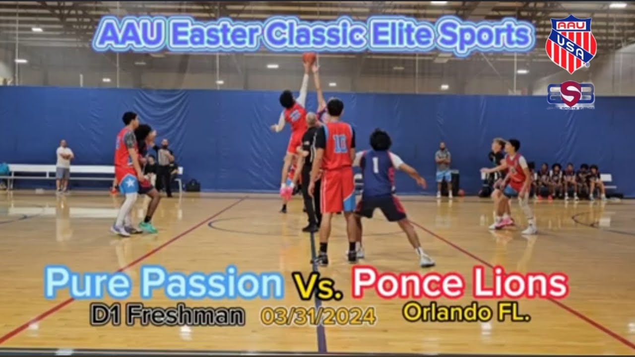 Intense Matchup: Freshman Division 1 AAU Basketball Tournament - Pure ...