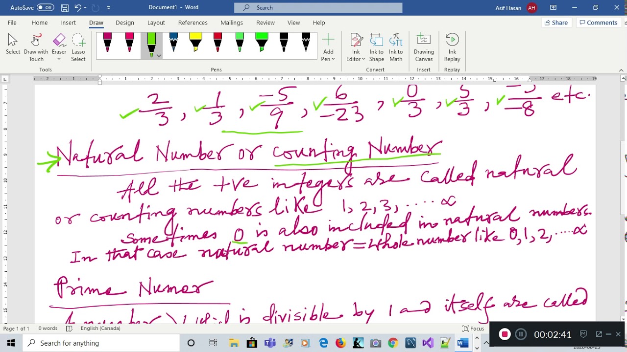 Grade9 Introduction to Rational, Natural, Prime & Perfect Square ...