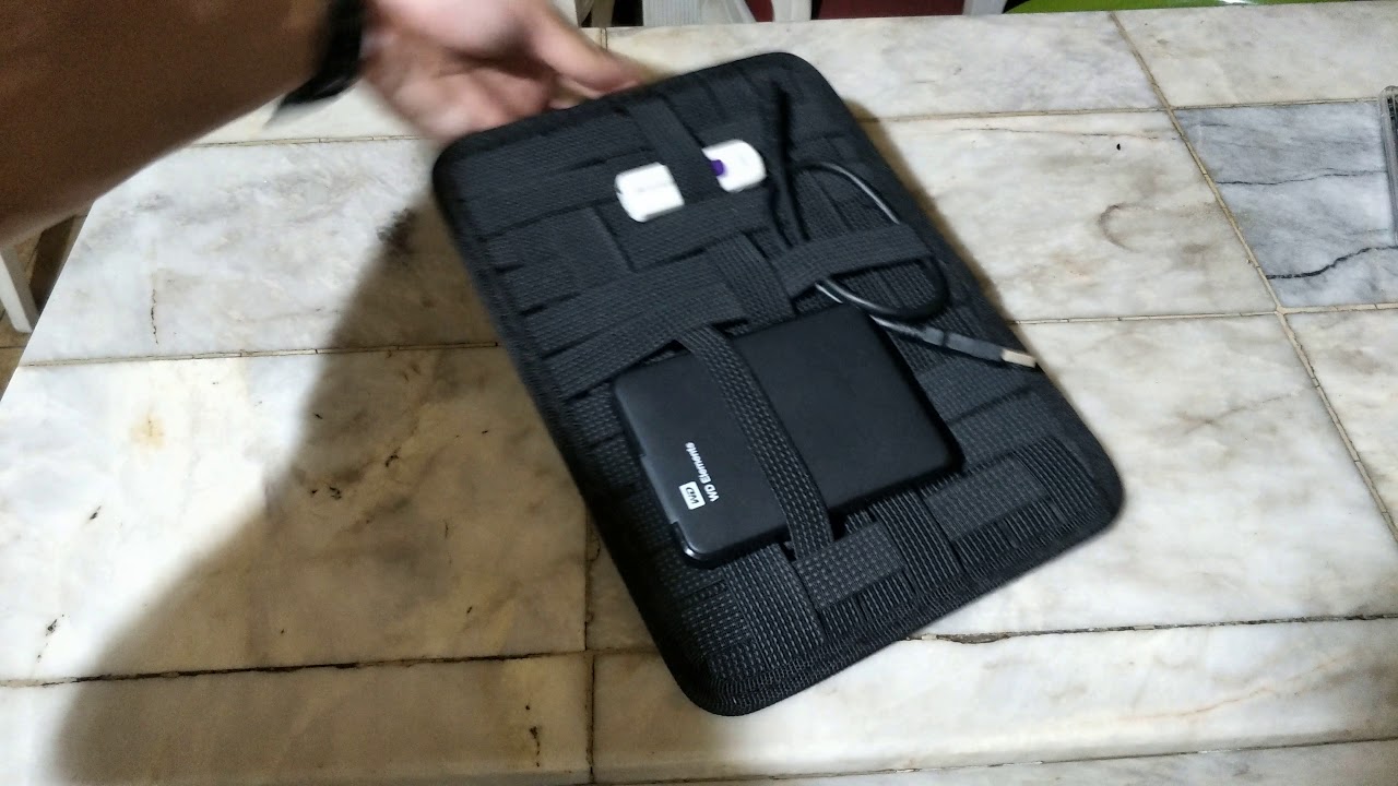 Grid it elastic organizer - YouTube