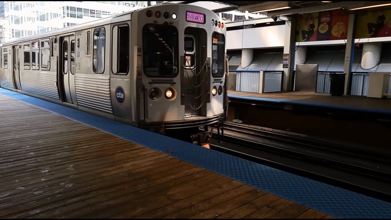 Riding the Chicago Pink Line - YouTube