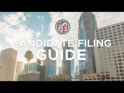 Candidate Filing Guide Video - YouTube