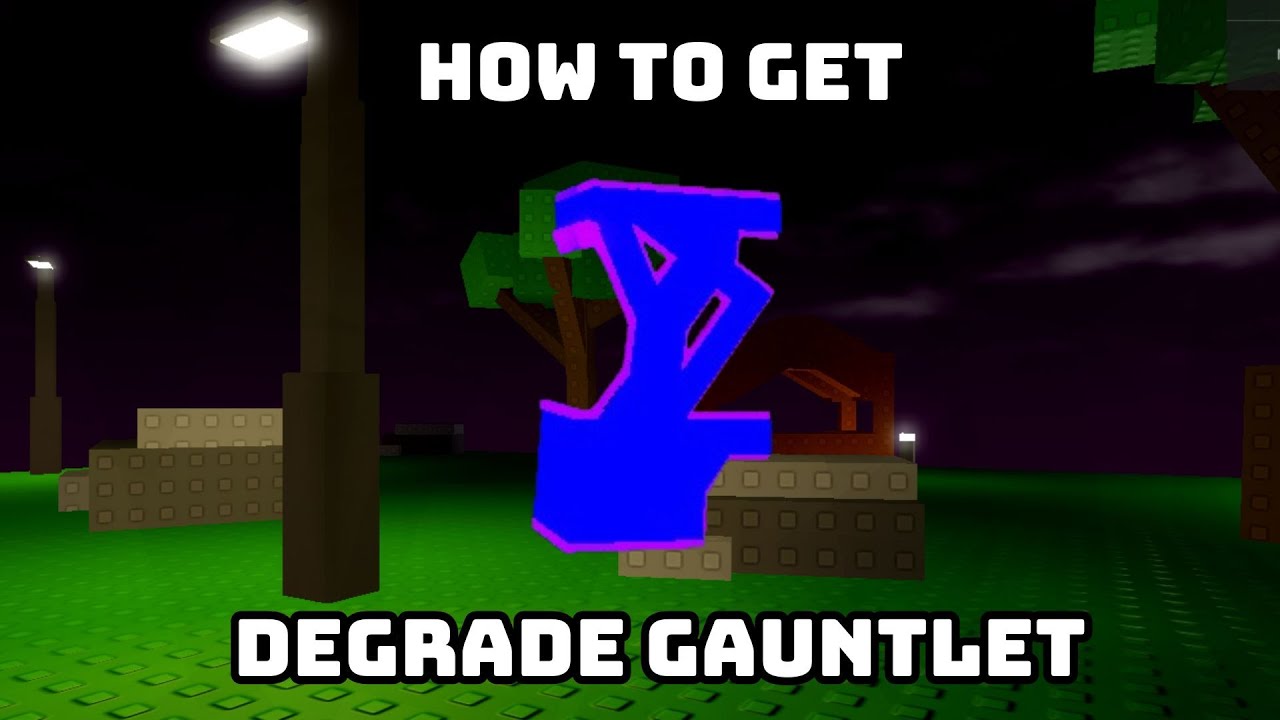 How to get Degrade Gauntlet | Stud's RNG - YouTube