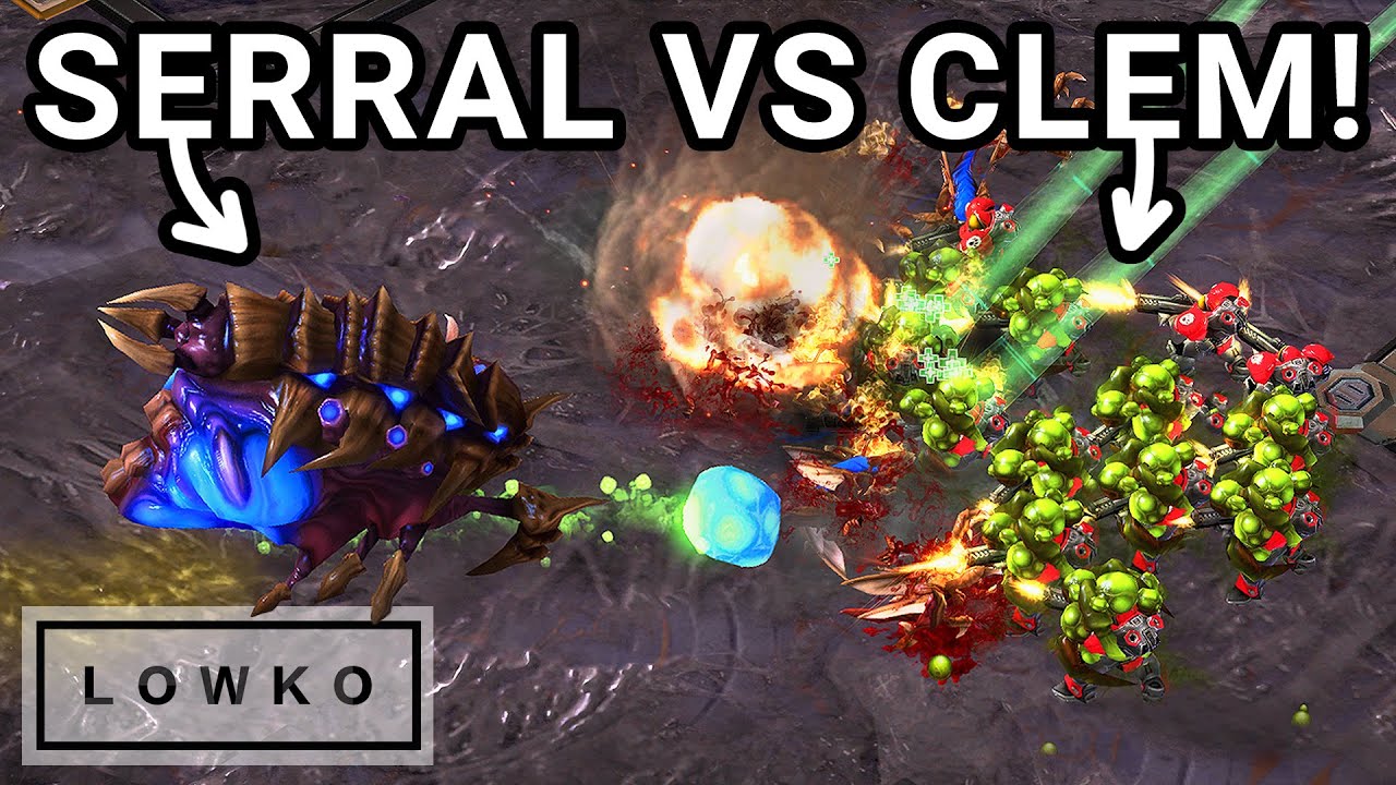 StarCraft 2: Serral INFESTOR RUSHES Clem! - YouTube