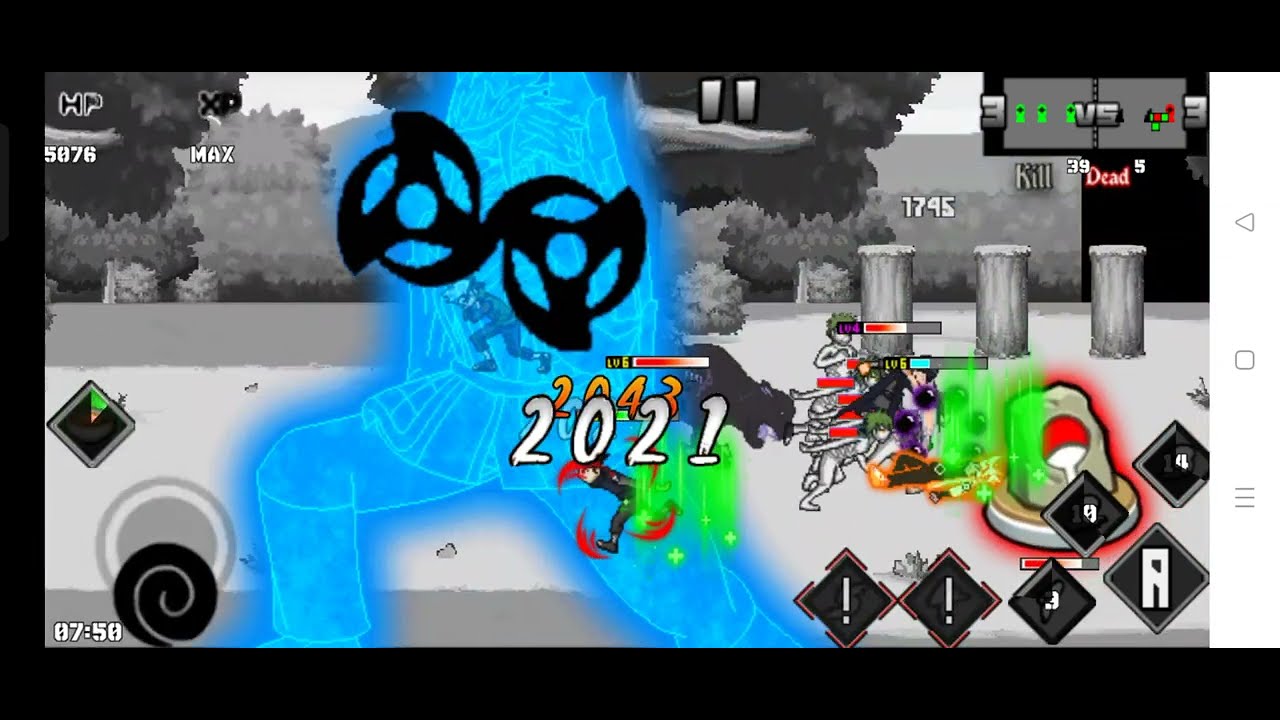 New Update Naruto Senki (Select, Record, UI, Report, And Sprite Uchiha ...