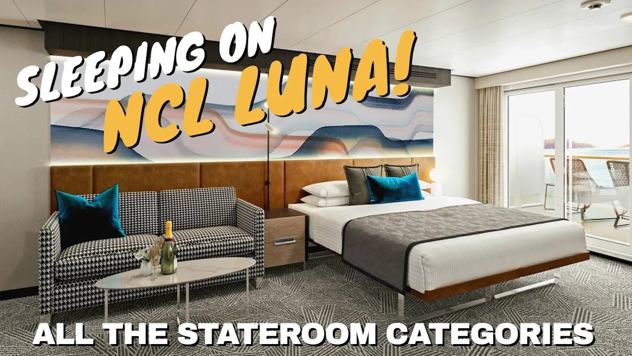 The Staterooms Onboard Norwegian Luna | NCL'S NEW CRUISE SHIP! - YouTube