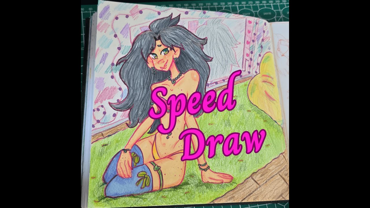 Minerva Photoshoot - SpeedDraw - YouTube