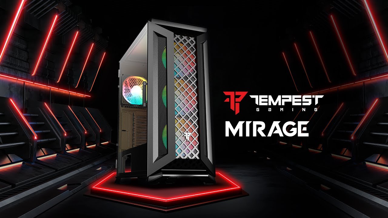 Tempest ATX CASE RGB Mirage - YouTube