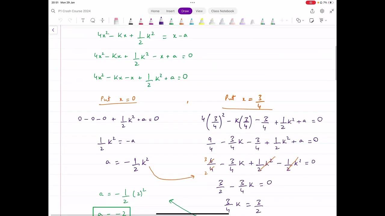 P1 Quadratics Part 7 | | AS & A level Math | IGCSE/O-level Add Math - YouTube