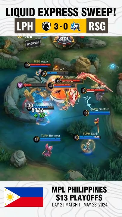 Revamp Liquid Echo sweep RSG PH in MPL PH S13 Playoffs! (LPH VS RSG Liquid Echo vs RSG ...