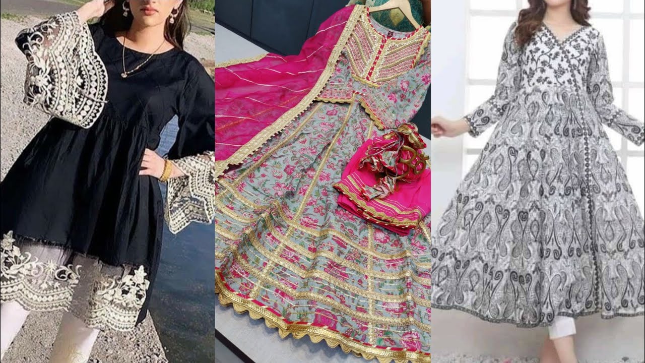 Summer Lawn Frocks Design 2024 | Latest Summer Frocks, Shirts Design ...