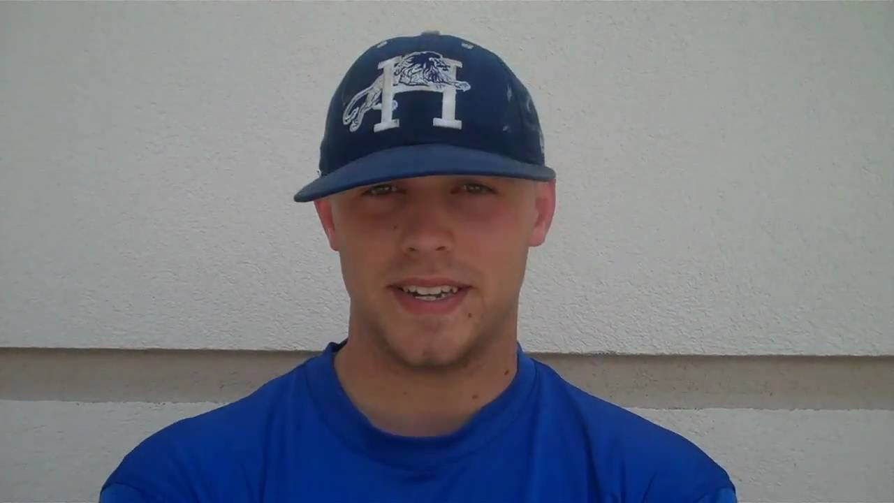 Hamilton High Baseball Player Chase Reeves - YouTube