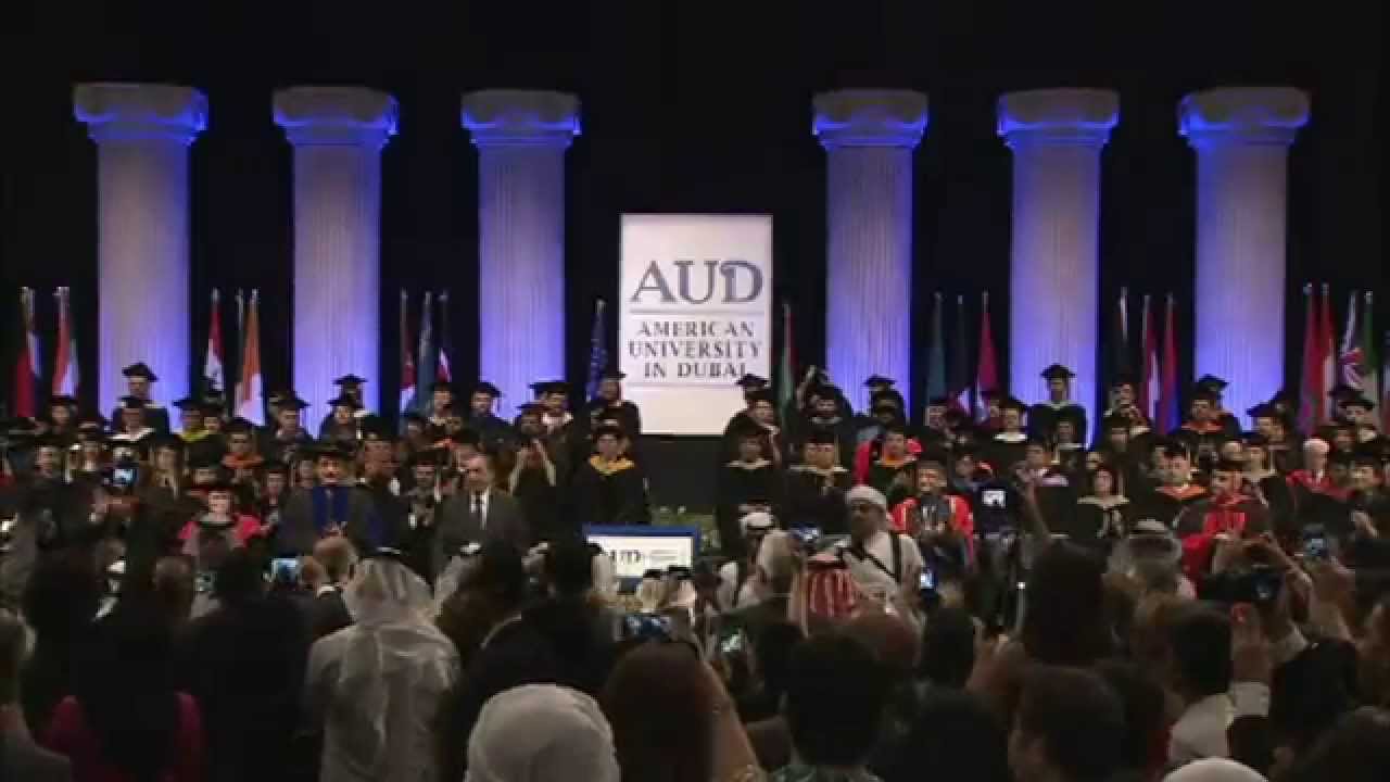 AUD Masters Degree Commencement Ceremony 2014 - YouTube