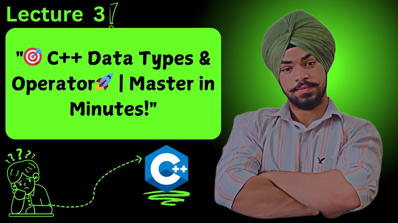 🚀 C Data Types And Operators The Ultimate Guide To Master C 🔥easy